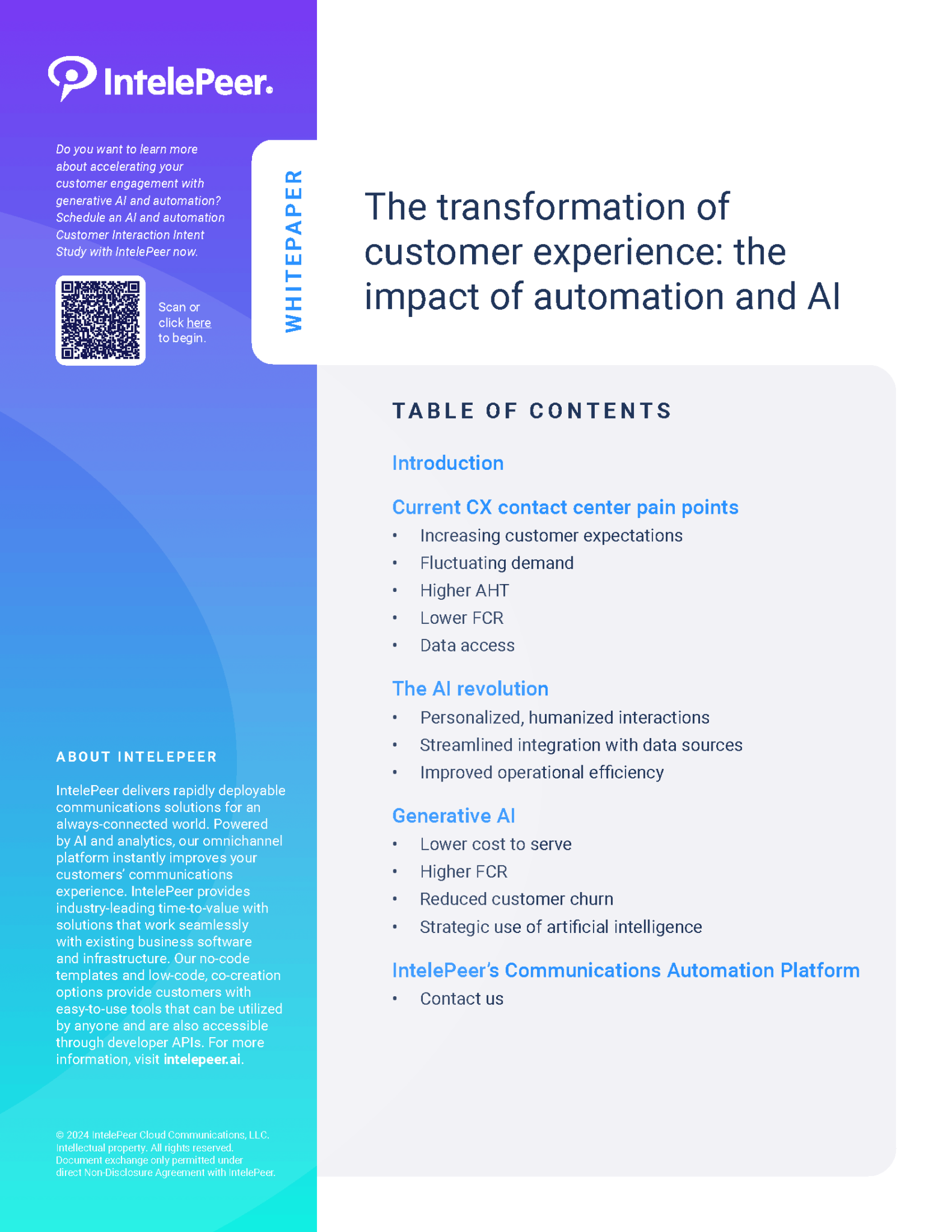IntelePeer® | Conversational AI Platform